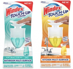 New High Value $1.50/1 Windex Touch-Up Coupon = $1.97 at Walmart + More ...