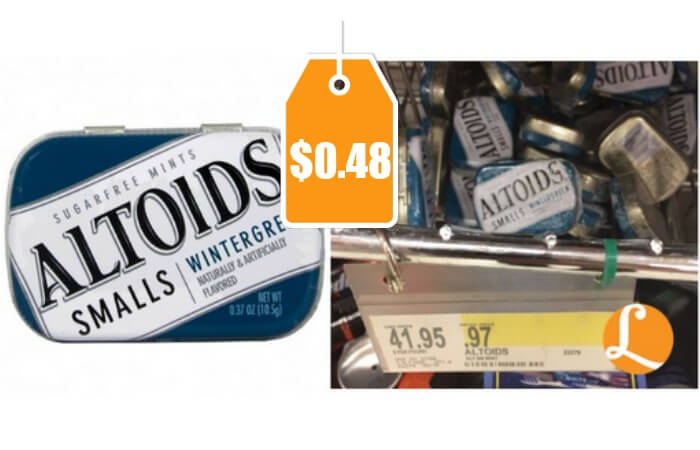 Altoids Smalls Tins Only $0.48 at Target | Living Rich With Coupons®
