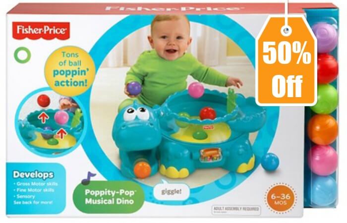 New 50% Off Poppity Pop Musical Dino Target Cartwheel Offer {Today Only ...
