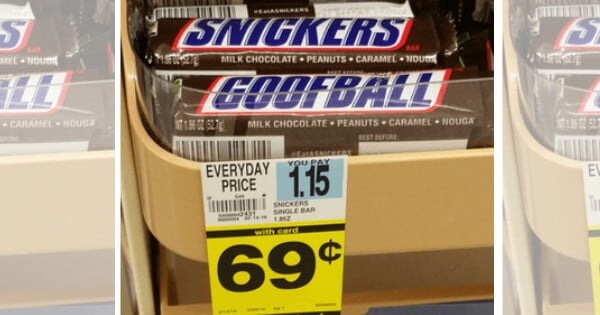 Snickers Single Bars Just $0.19 at Rite Aid! | Living Rich With Coupons®
