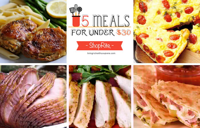 Free Weekly Meal Planning at ShopRite That Will Make Your Life Easier ...