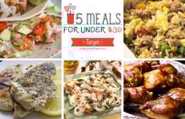 5 Meals for Under $30 at Target – Week ending 5/7/16 | Living Rich With ...