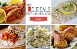5 Meals for Under $30 at Target – Week ending 6/4/16 | Living Rich With ...
