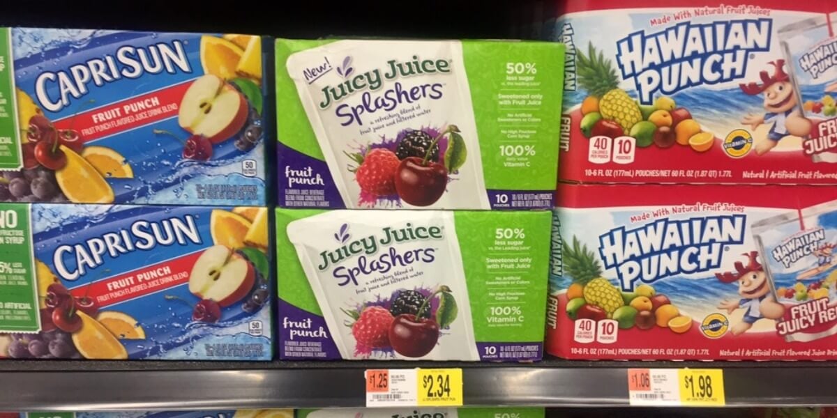Juicy Juice Splashers Only $0.34 at Walmart! {Ibotta Rebate} | Living ...