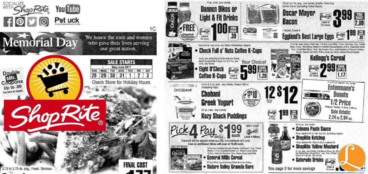 ShopRite Preview Ad for the week of 5/28/17 | Living Rich With Coupons®