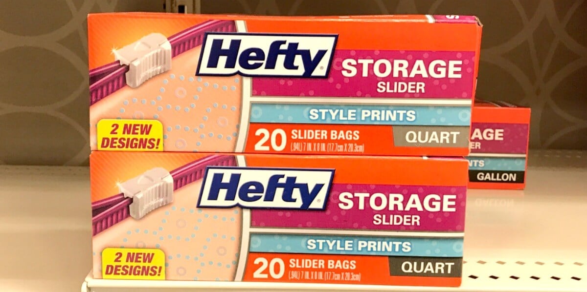 Hefty Slider Bags Only $0.74 at Target! | Living Rich With Coupons®