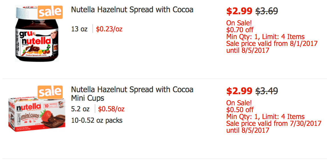 FREE Nutella Hazelnut Spread at ShopRite! | Living Rich With Coupons®
