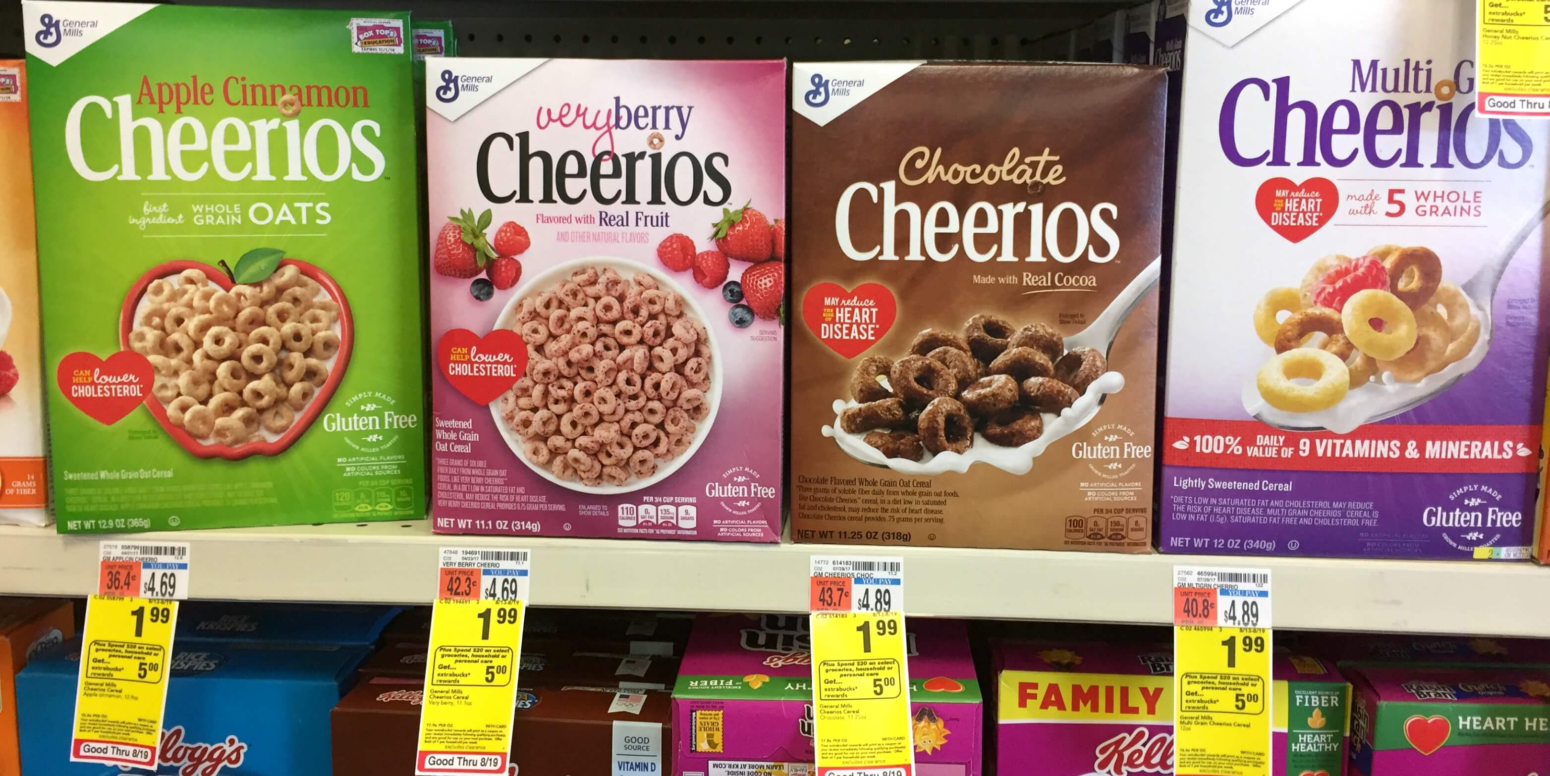 Cheerios, Lucky Charms and Cinnamon Toast Crunch Cereal as Low as Free ...