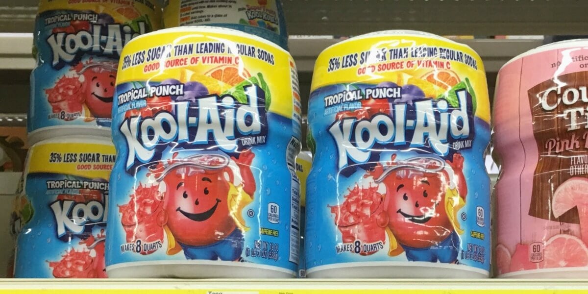 Crystal Light, Kool-Aid, Country Time, Arnold Palmer & Tang Powdered ...