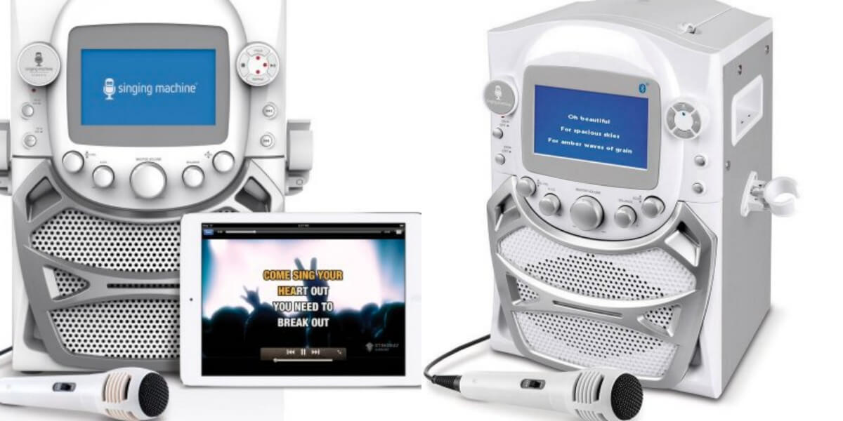 Singing Machine CD+G Karaoke Bluetooth System $29.97 (Reg. $75 ...