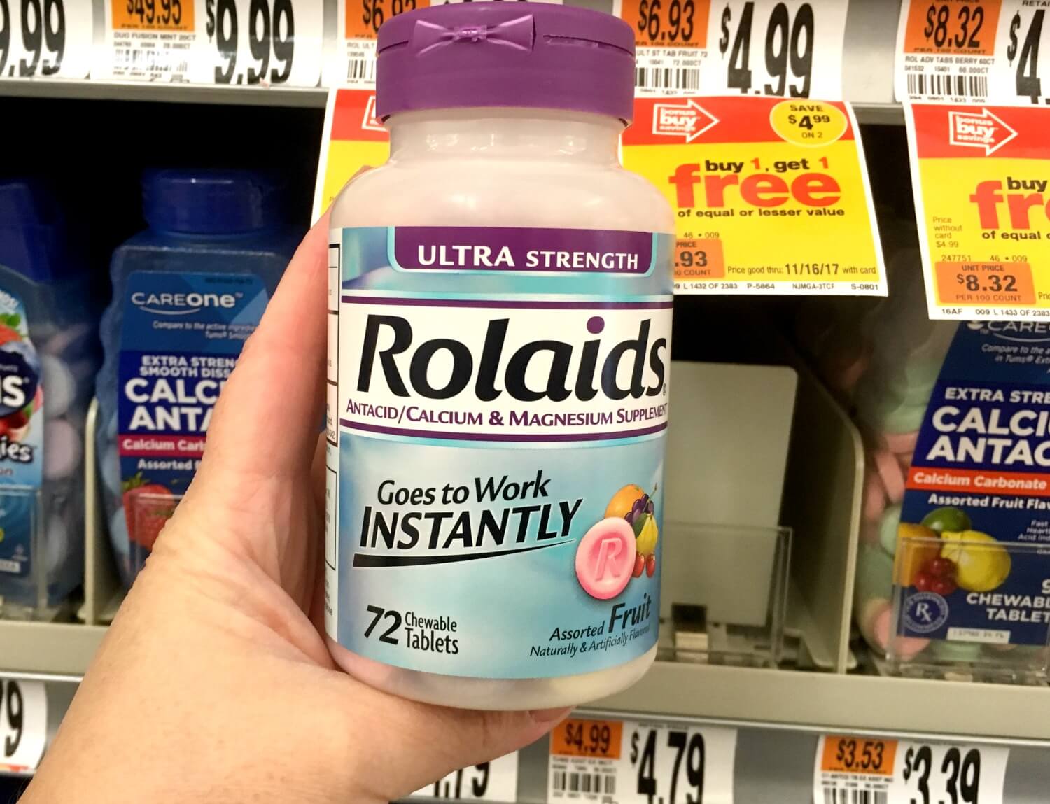 Rolaids Antacids 60-96ct Bottles Just $0.99 at ShopRite! | Living Rich ...