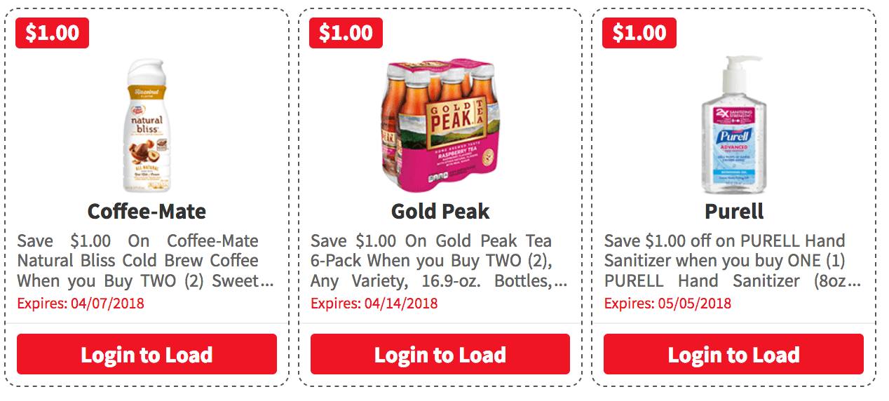 Over $92 in New ShopRite eCoupons – Save on Coffee-Mate, Gold Peak ...