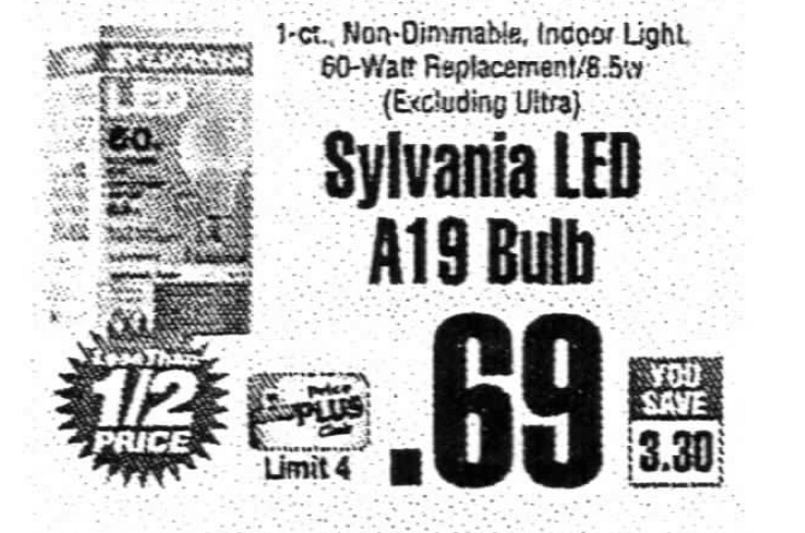 FREE Sylvania LED A19 Light Bulbs at ShopRite! {4/15} | Living Rich ...
