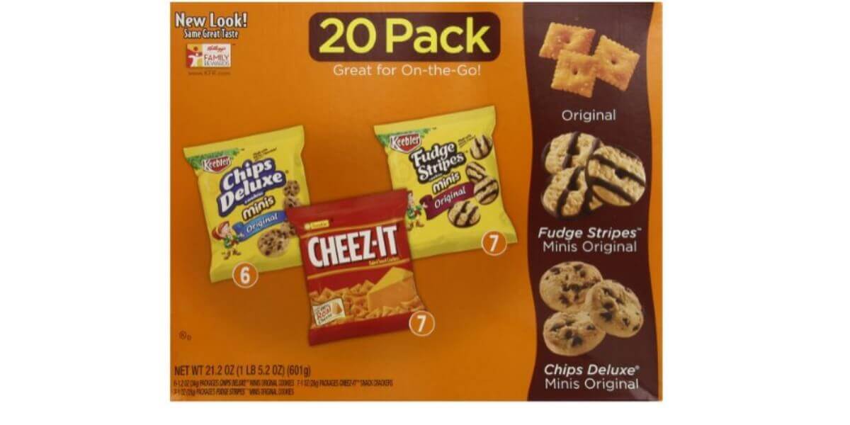 Keebler Cookie and Cheez-It Variety Pack $4 {$.20/Bag} | Living Rich ...