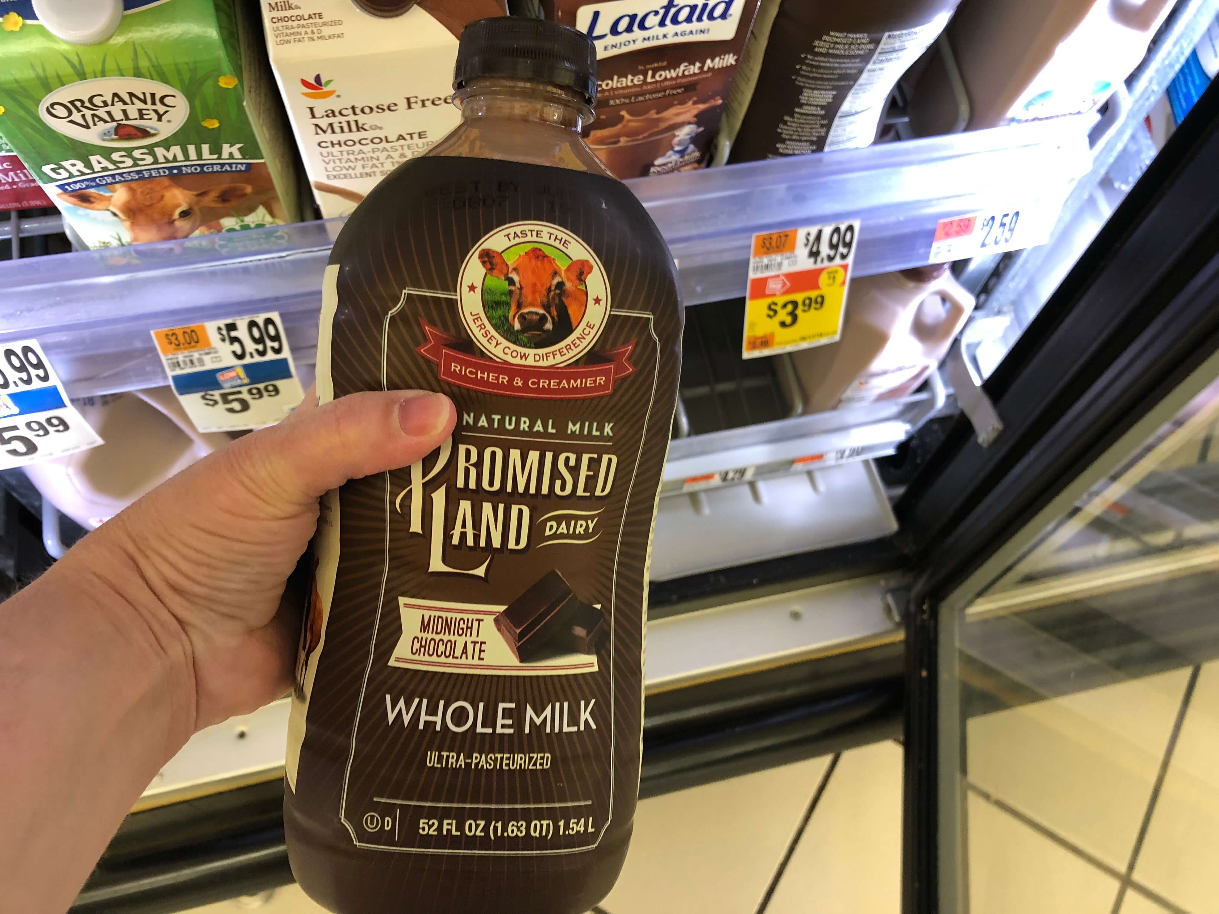 Promised Land Milk 52oz only $2.89 at Stop & Shop, Giant, Giant/Martin ...