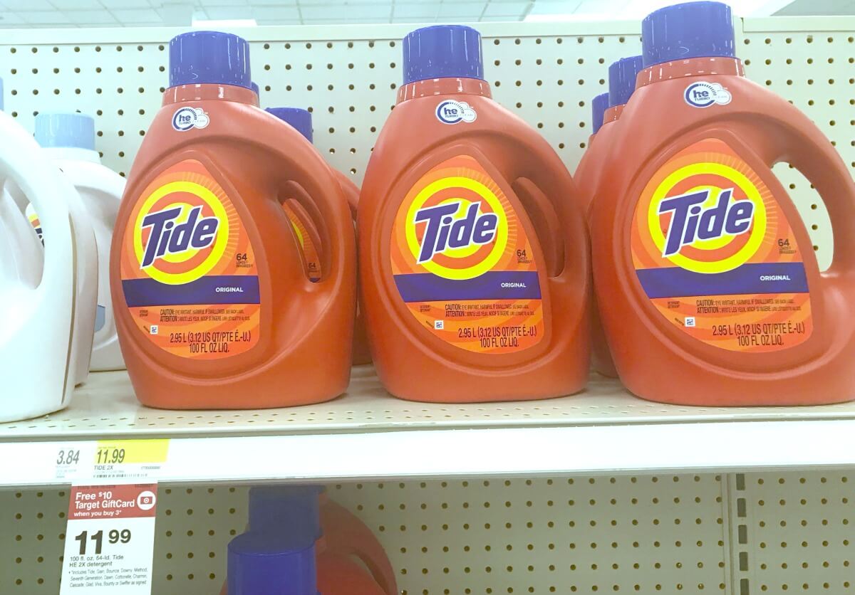 Big Bottles of Tide Laundry Detergent Just $4.99 at Target! | Living ...