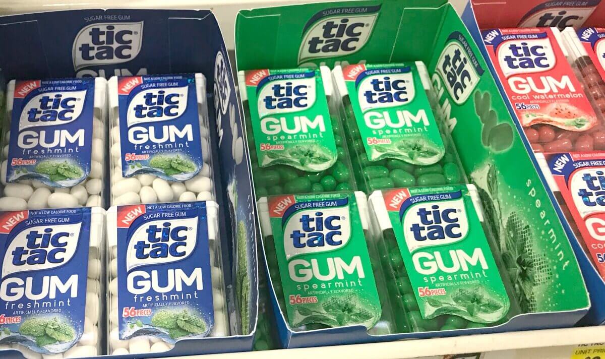 Tic Tac Gum Single Packs Just $0.50 at Rite Aid! | Living Rich With ...
