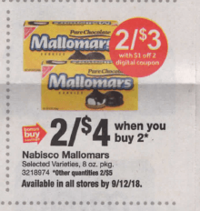Nabisco Mallomars just $1.25 at Stop & Shop {9/06} | Living Rich With ...