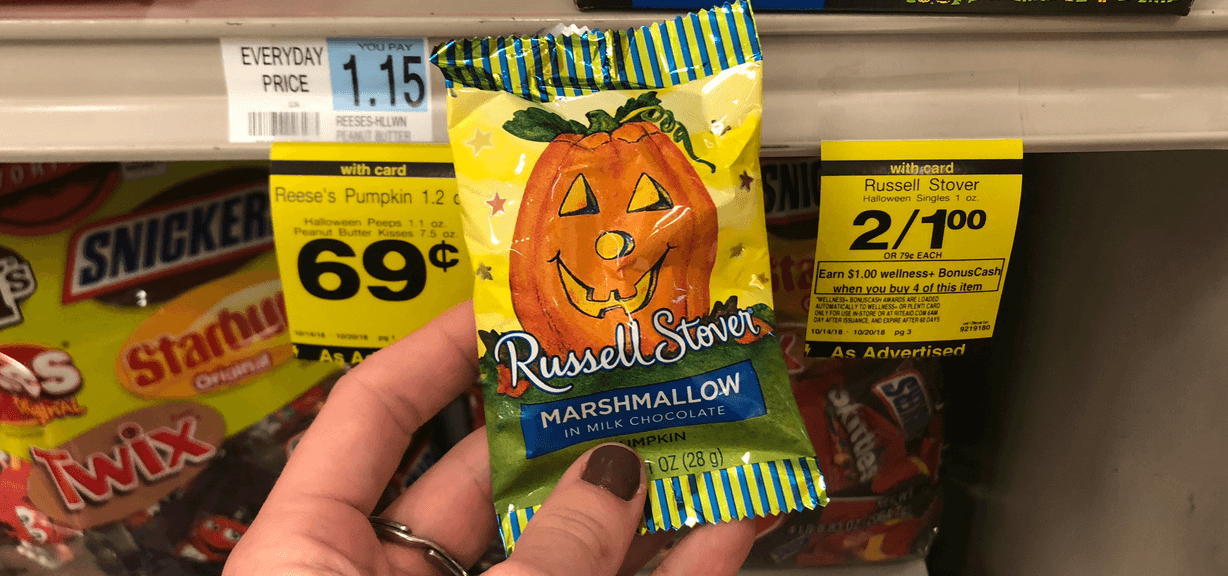 Russell Stover Halloween Candy Singles Only $0.25 at Rite Aid! | Living ...