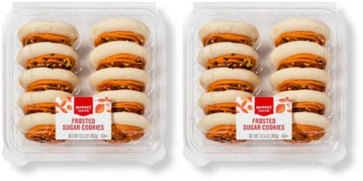 Save 50% off Orange Frosted Market Pantry Sugar Cookies at Target ...