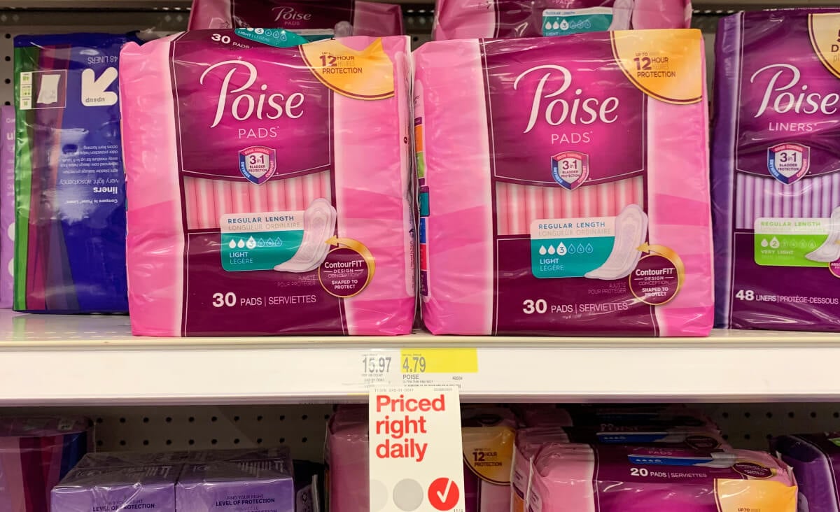 Over $1 Money Maker on Poise Pads at Target! {Ibotta Rebate} | Living ...