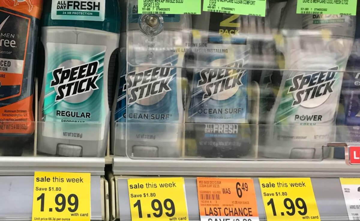 $0.99 Speed Stick Deodorant at Walgreens | Living Rich With Coupons®
