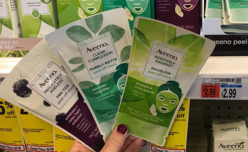 Aveeno Single Use Facial Masks as Low as FREE at CVS! | Living Rich ...