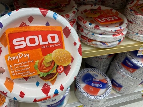 Sunday 5/19 Only! Solo Paper Plates, Cups & Bowls as Low as $0.74 at ...