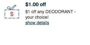 Money Maker + FREE Speed Stick or Lady Speed Stick Deodorant at CVS ...