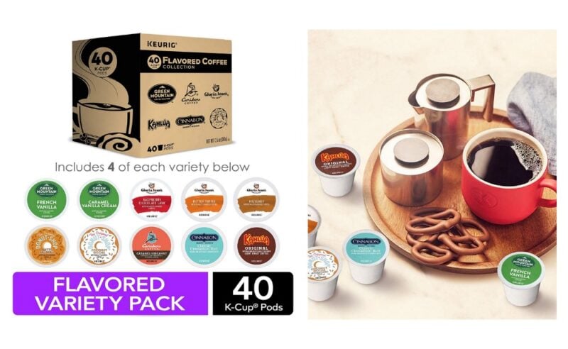 Super Price! Keurig Flavored Coffee Collection Variety Pack, K-Cup Pods ...