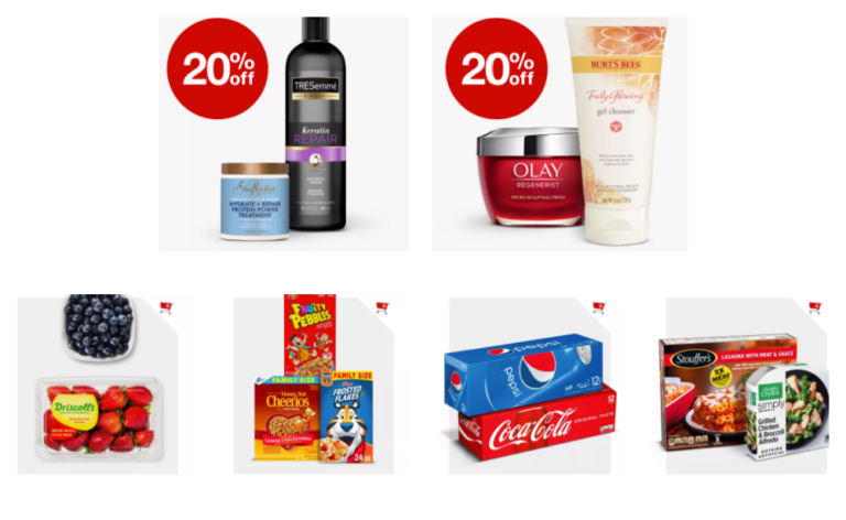 20% Off Select Groceries at Target: Fruits & Vegetables, Cereal, Soda ...