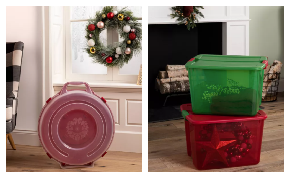Up to 20% off Holiday Storage at Target | $6.00 Totes, $10 Wreath ...