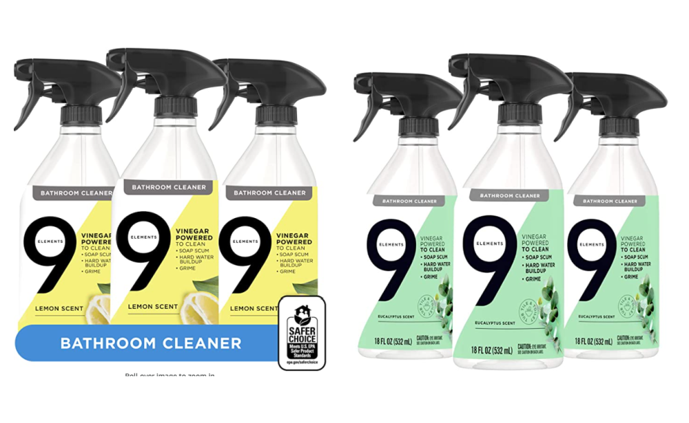 Stock Up Price! 9 Elements Bathroom Cleaner (Pack of 3) | Living Rich ...