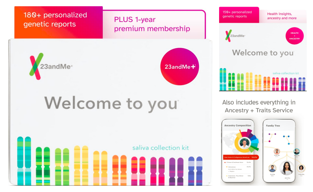 Amazon Prime Day Deal | 50% Off 23andMe Health + Ancestry Service OR 52 ...