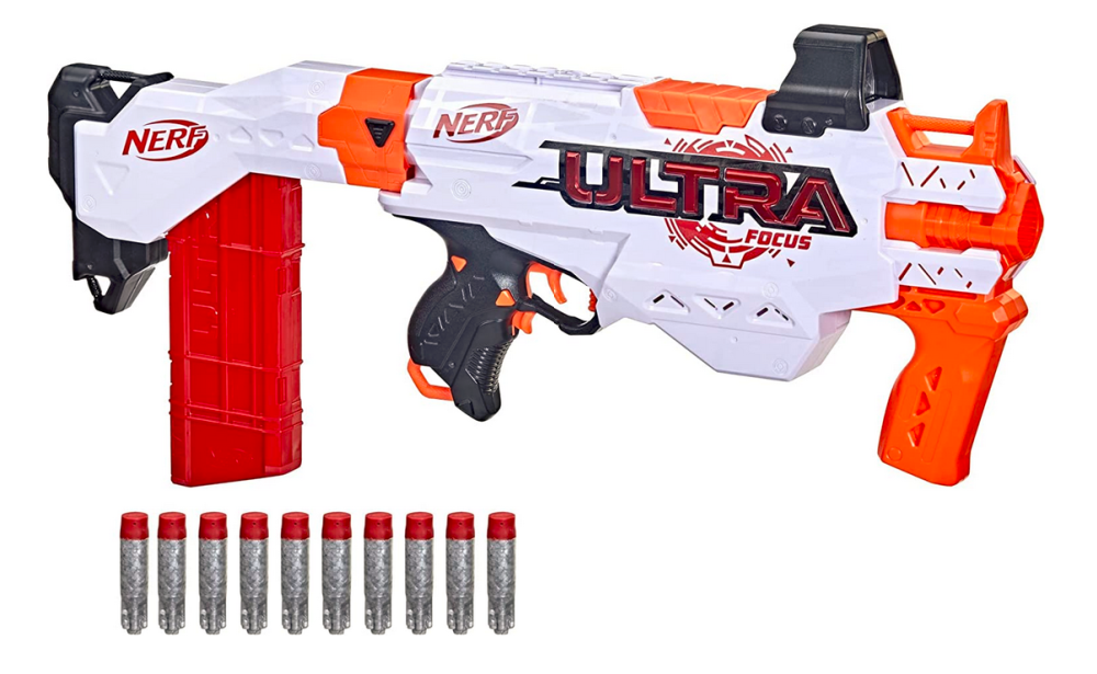 Amazon Prime Day | 44% Off NERF Ultra Focus Motorized Blaster, 10-Dart ...