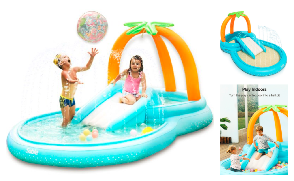 Sable Inflatable Play Center Pool $39.79 Shipped (Reg $109.99) | Living ...