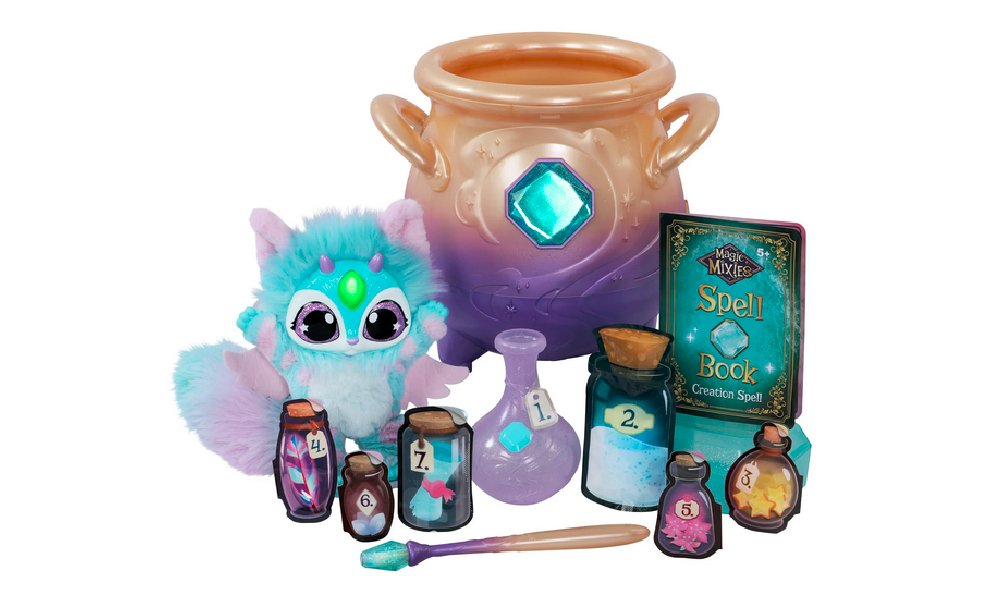 Magic Mixies Magical Misting Cauldron with Interactive 8 inch Blue or ...