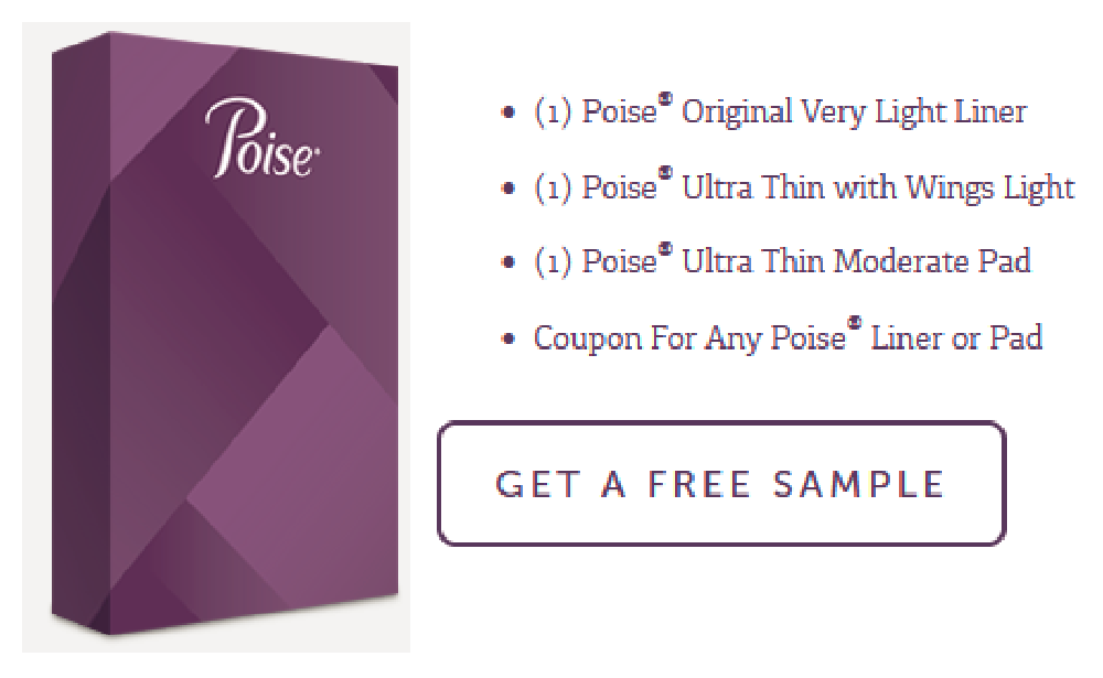 FREE Sample! Order a FREE Poise Sample Pack Today! | Living Rich With ...
