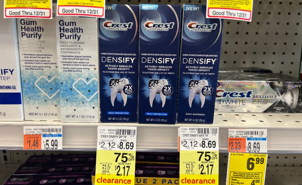 Crest Densify Toothpaste Only $0.17 at CVS! | Just Use Your Phone ...