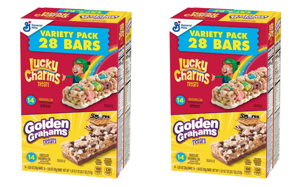 Stock Up Price! Golden Grahams Lucky Charms Breakfast Cereal Treat Bars ...