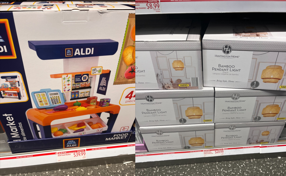 What Did We Find at Aldi this Week | Aldi Grocery Station, Bamboo Light ...