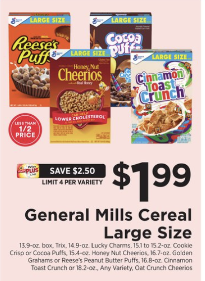 General Mills Cereals as low as FREE at ShopRite!{Rebates} | Living ...