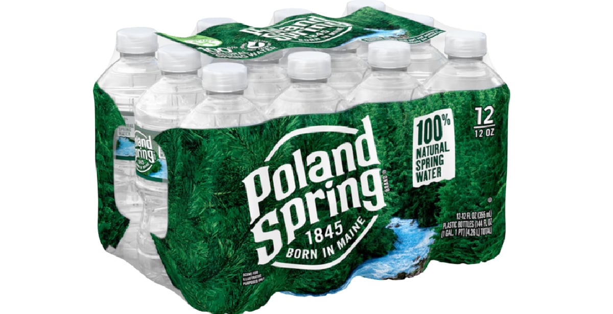 Poland Spring Water Deals as low as $1.25 per 12pk at Stop & Shop ...