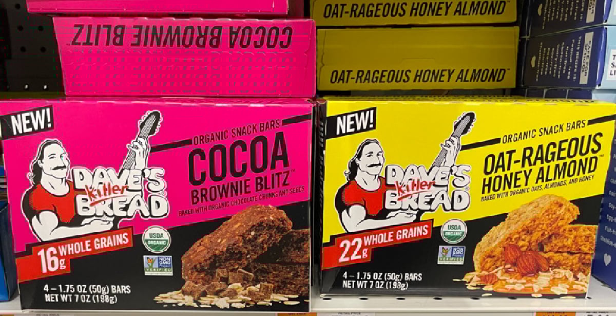 Better Than FREE Dave’s Killer Bread Snack Bars 4ct Multi-packs at ...