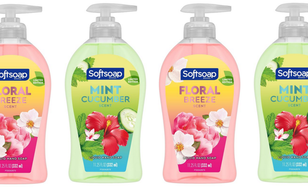 Softsoap Limited Edition Mint Cucumber & Floral Breeze $0.26 each at ...