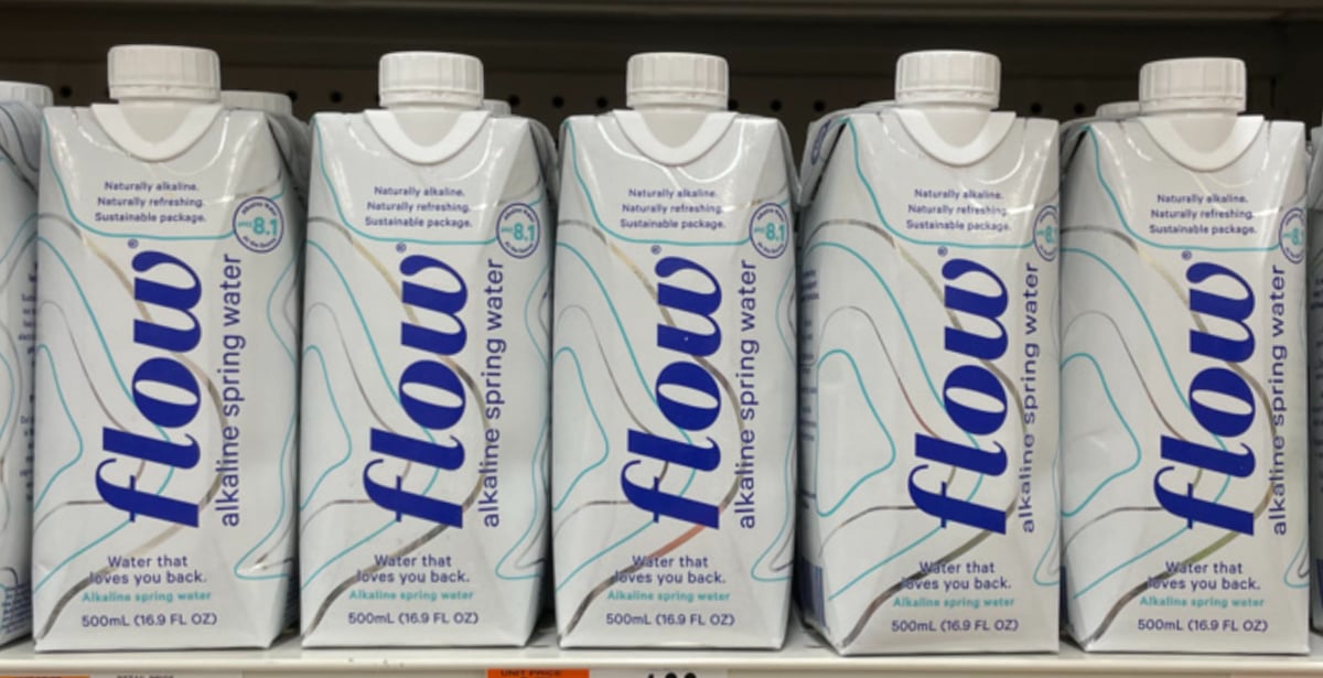 Flow Spring Water 1L as low as $0.91 and 16oz as low as $0.50 at Stop ...