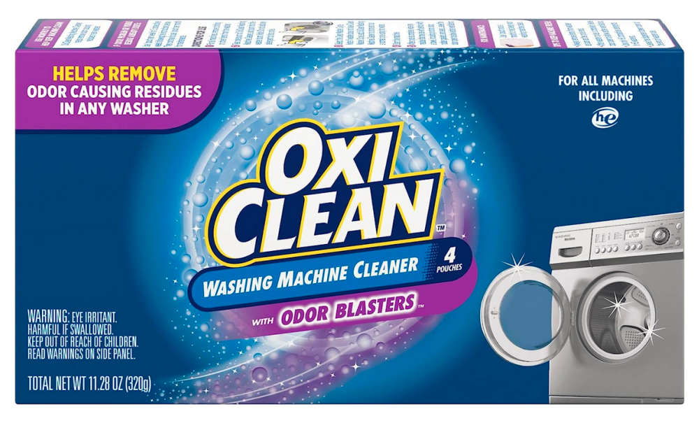 Stock Up Price with Coupon! OxiClean Washing Machine Cleaner with Odor ...