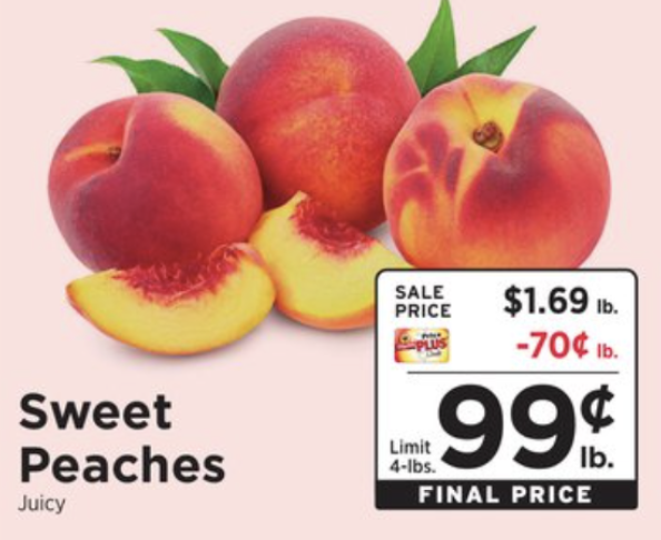 Sweet Ripe Peaches Just $0.99 per pound at ShopRite! | Living Rich With ...