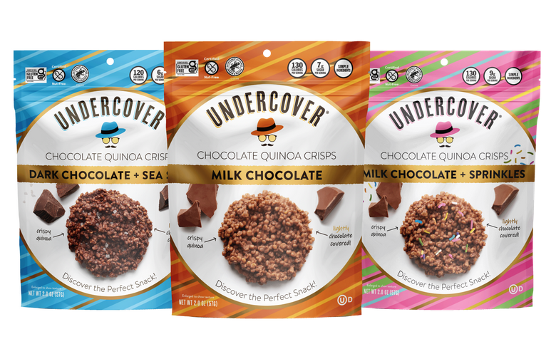 2 Free Bags Undercover Snacks Chocolate Quinoa Crisps at Walmart ...