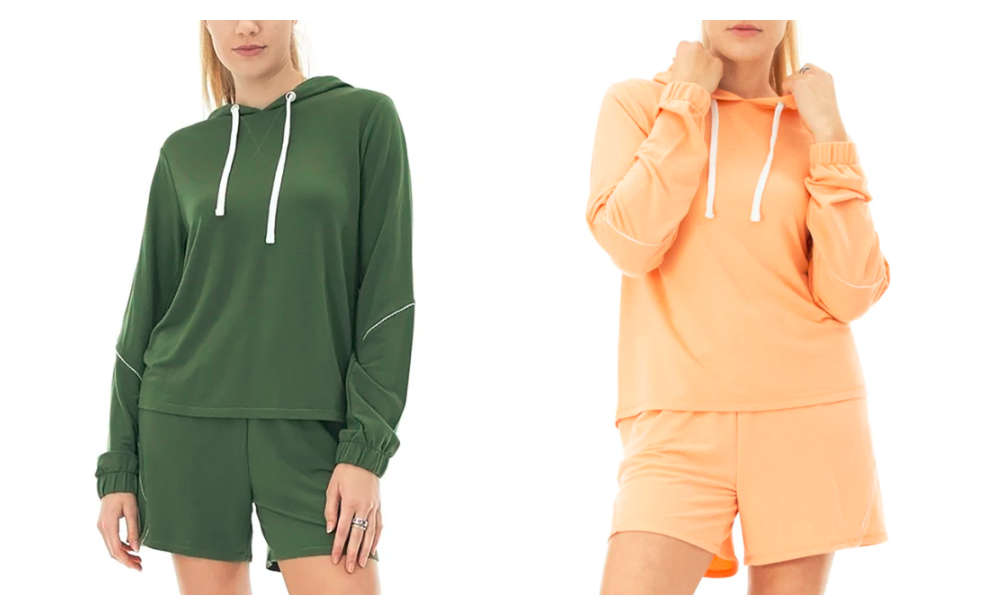 Nanette Lepore Women’s Stretch Picot Trim Hoodie 2 for $14 (reg. $52 ...